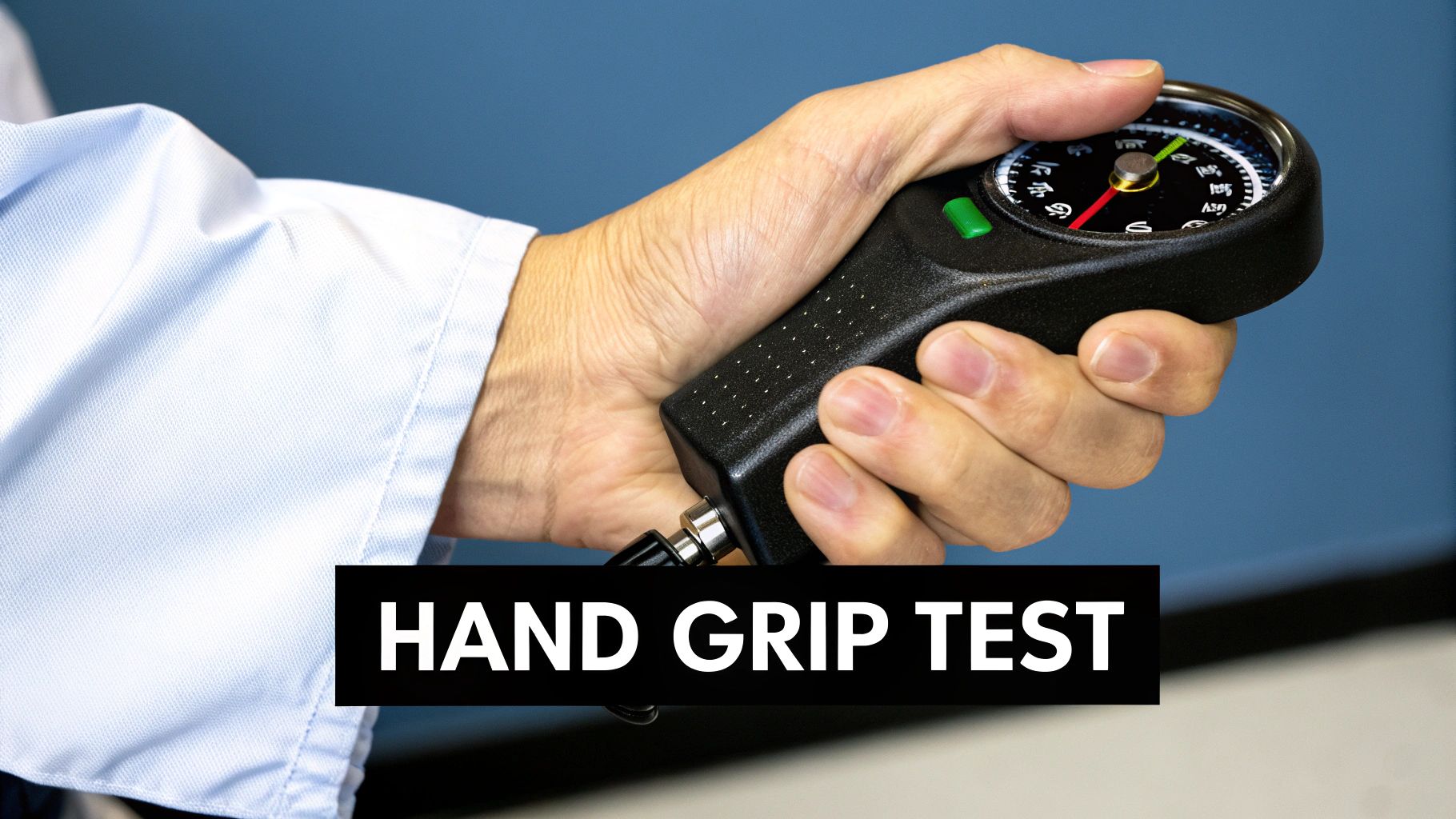 Your Guide to the Hand Grip Test | Cartwright Fitness