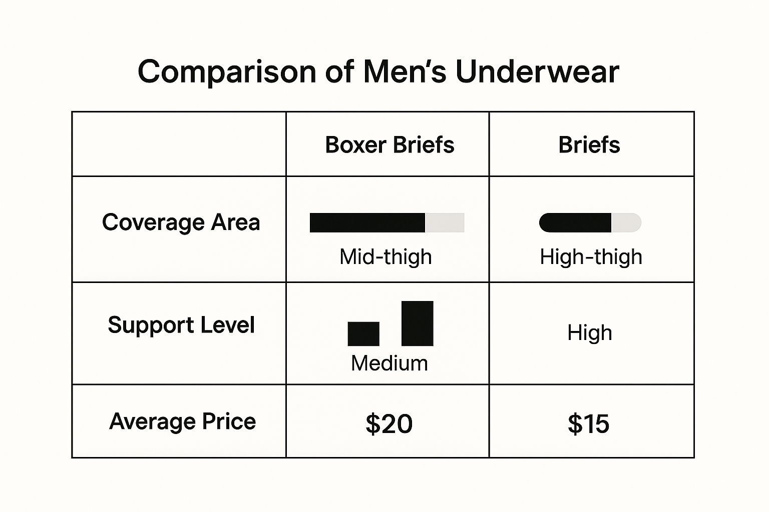 Boxer Briefs vs Briefs A Definitive Comparison – SLY Collective Underwear
