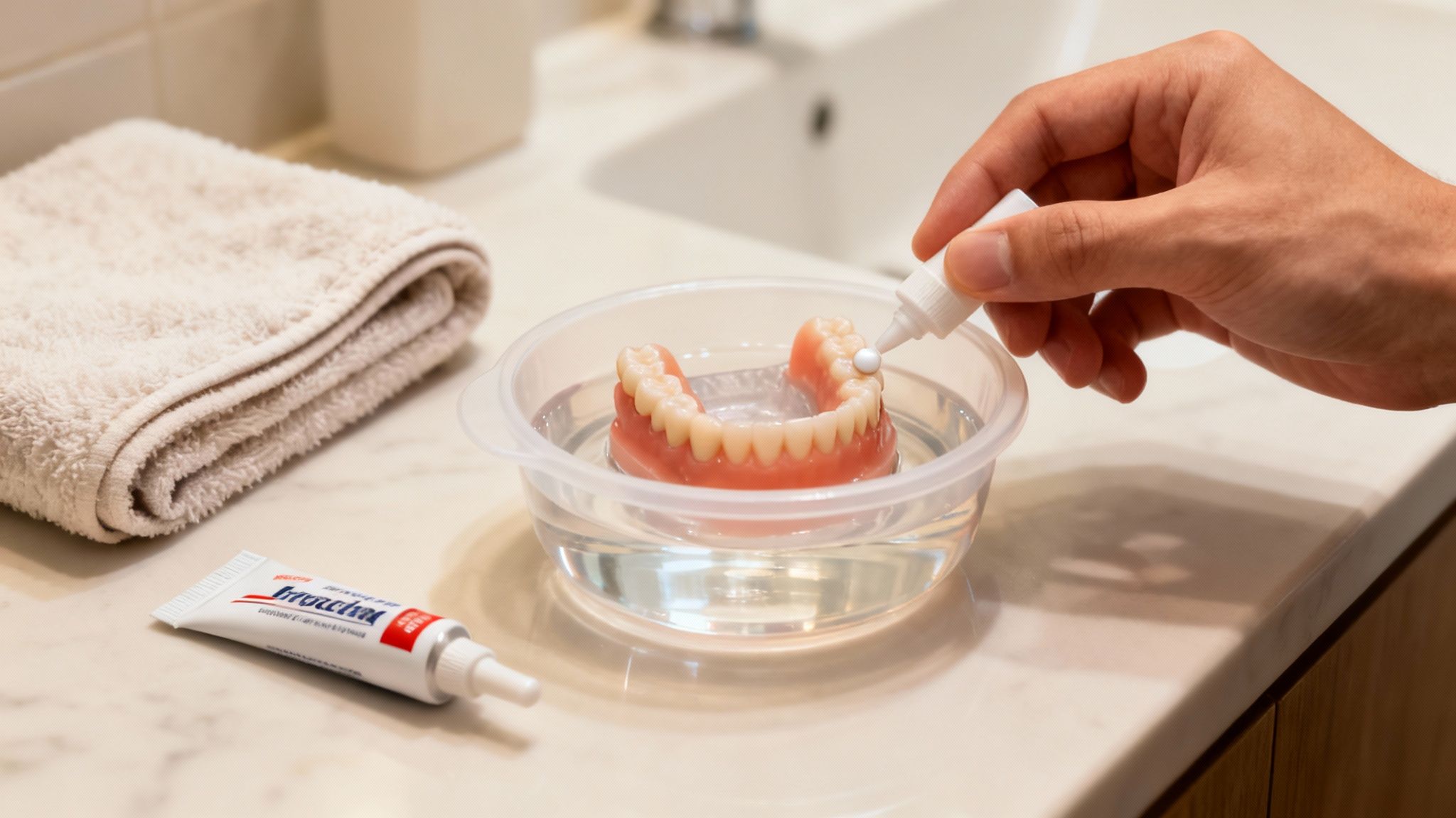 How to Clean Dentures and Partials The Right Way