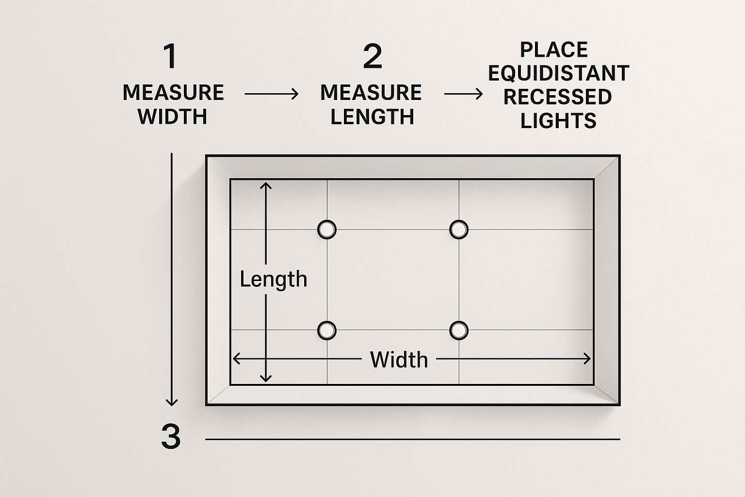 Your Expert Recessed Lighting Layout Guide - The Home Lighter Inc.