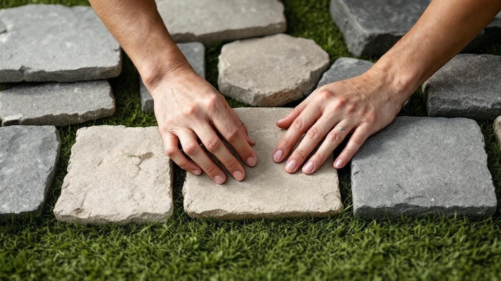 Expert Flagstone Walkway Installation for Beautiful Results - Tamura ...