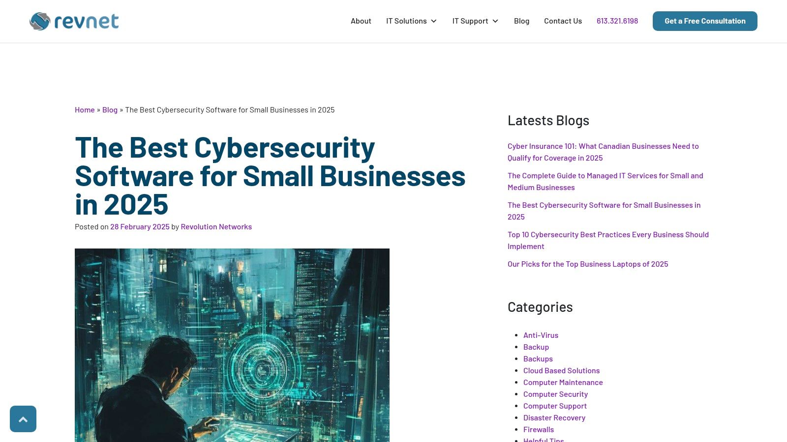 Top Cybersecurity Solutions for Small Business in 2025 - Adaptive - Serving the Monterey Bay Area
