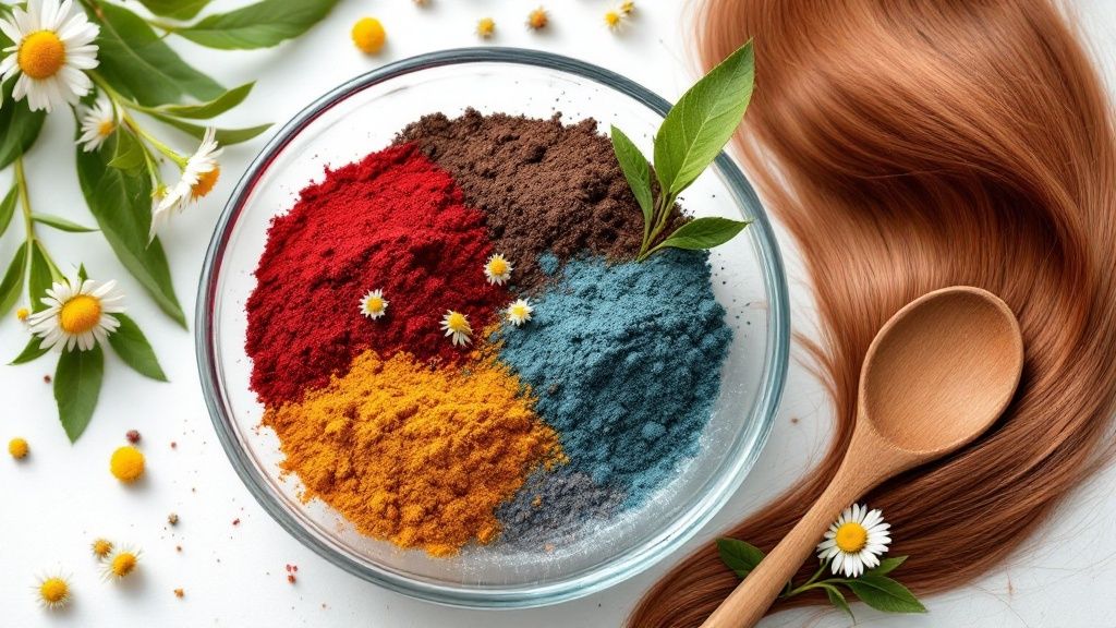 Tinte Natural para el Cabello: 8 Mejores Alternativas