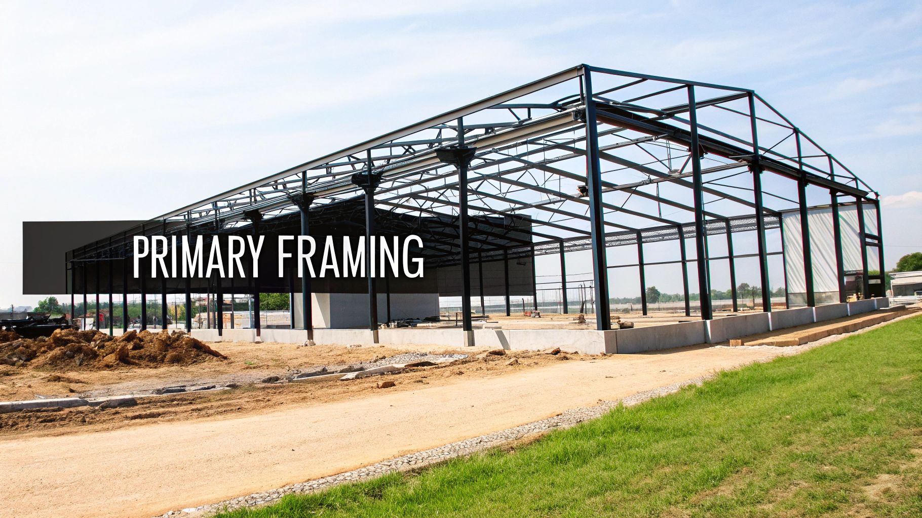 Your Guide to Essential Steel Building Parts | Harris Constructors Inc.
