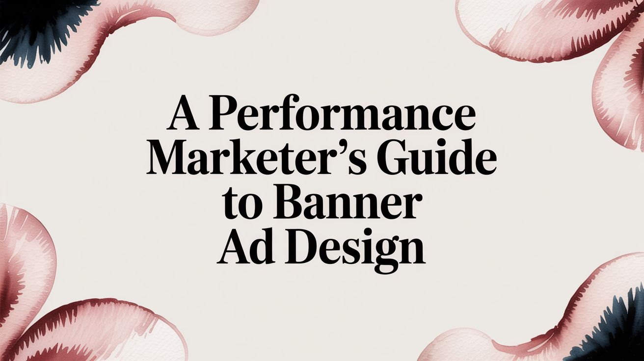 A Performance Marketer's Guide to Banner Ad Design | AdStellar