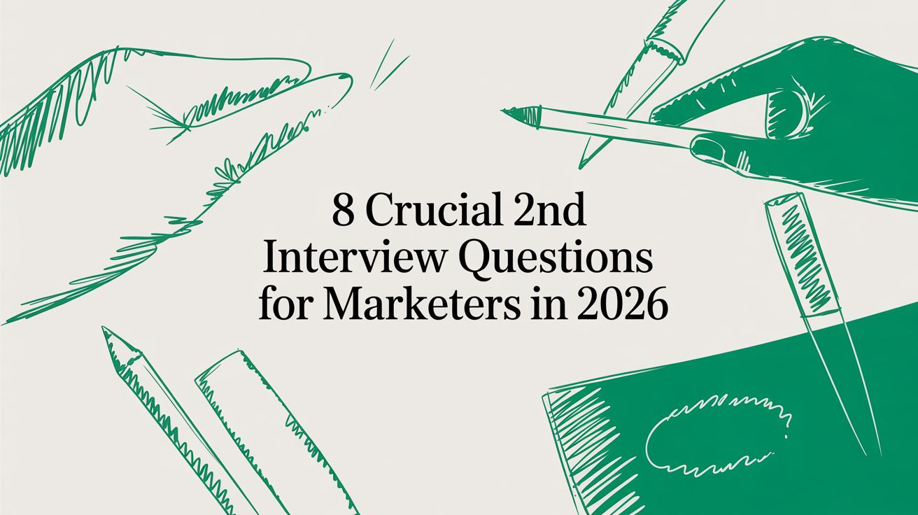 8 Crucial 2nd Interview Questions for Marketers in 2026 | SalaryGuide