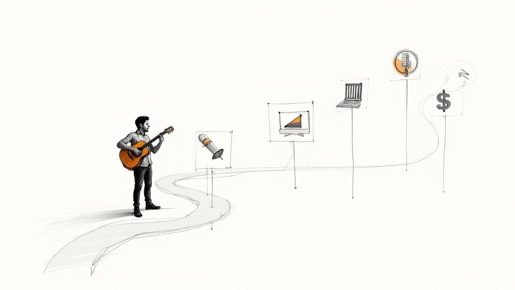 Guide: how to get in music business and build your career