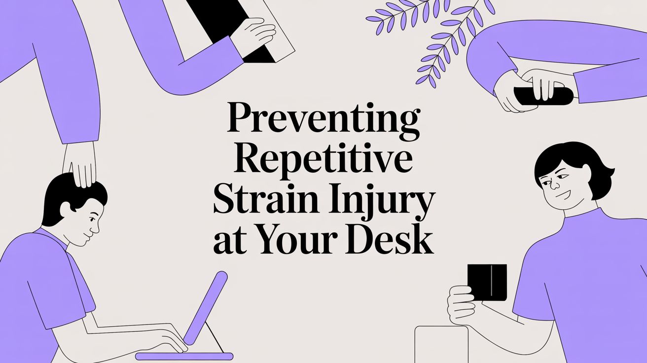Preventing Repetitive Strain Injury At Your Desk