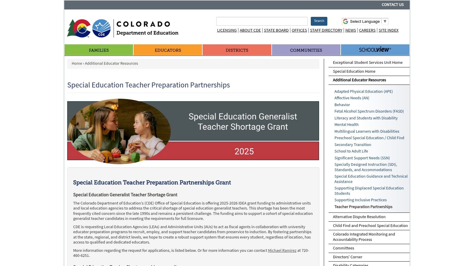 Top Special Education Grants for Teachers in 2025 - OpenGrants