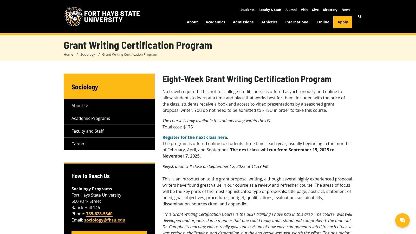 Top 12 Grant Writing Certification Programs for 2025 - OpenGrants