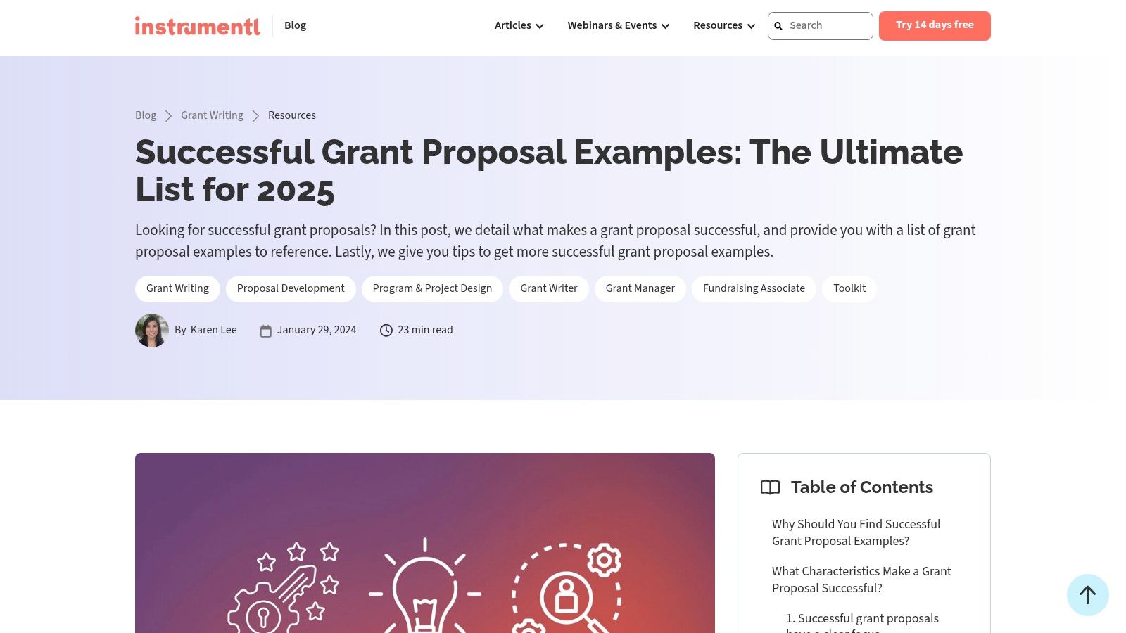 Grant Proposal Example: grant proposal example to secure funding ...