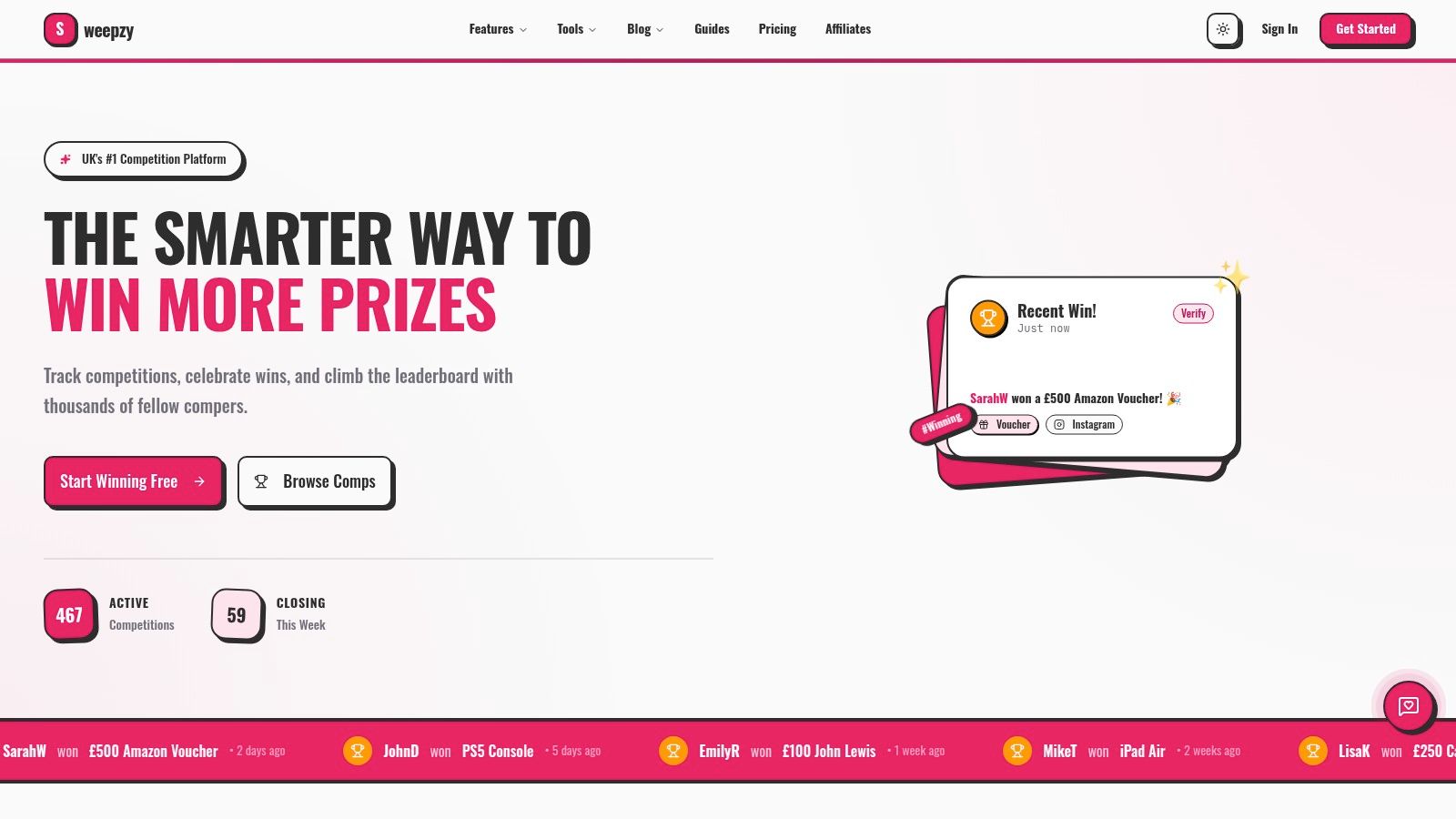 Top 7 Free Competitions to Enter in the UK: Your 2026 Guide - Lucky ...