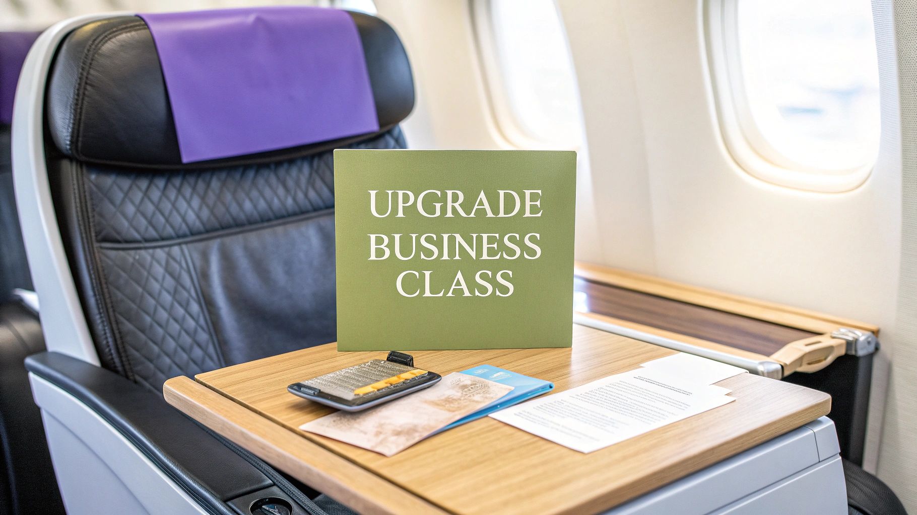 Upgrade business class so fliegen sie luxuriöser