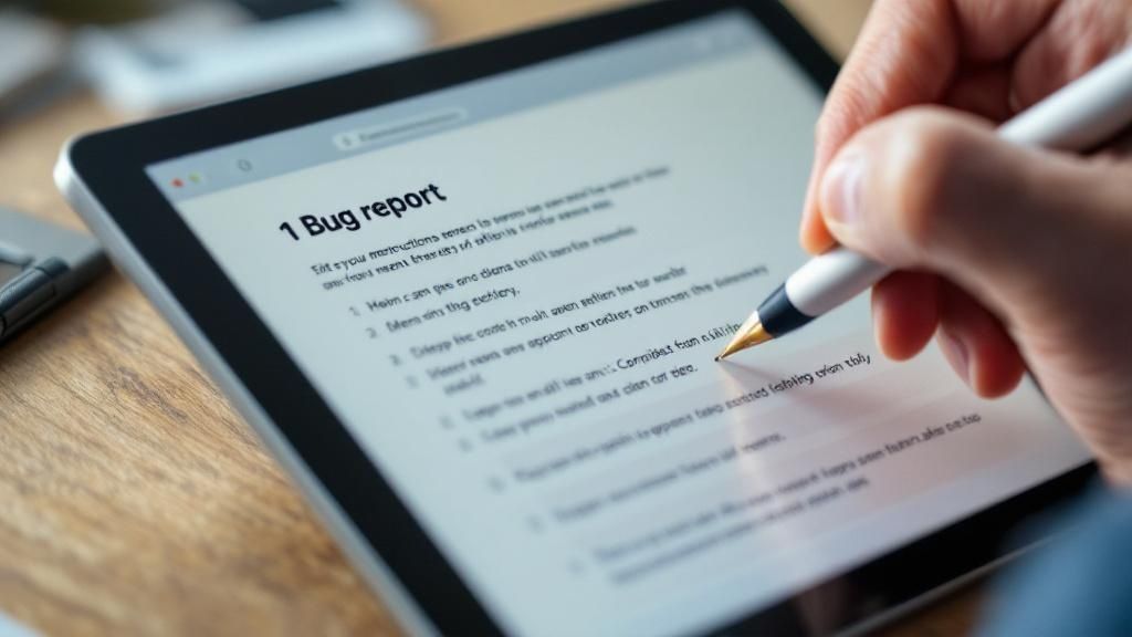 A Practical Software Bug Report Template Guide - Screendesk Blog