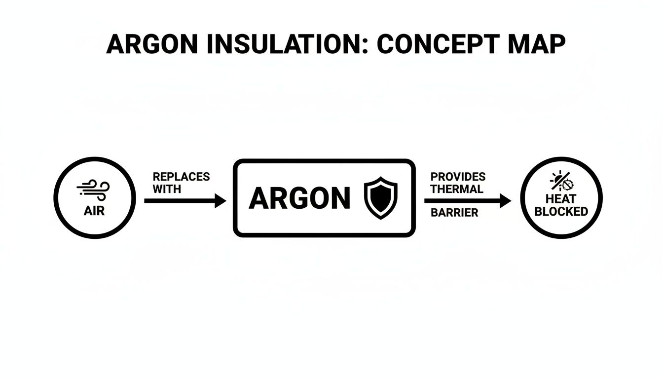 What is argon gas in windows and why it boosts efficiency