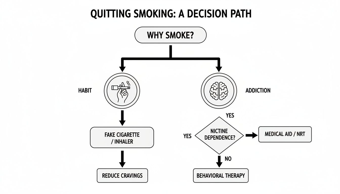 A UK Guide to Fake Cigarettes to Help Quit Smoking – AuraFlow