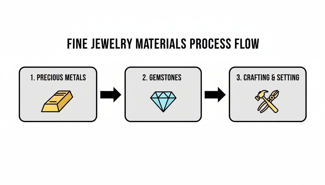 What Is Fine Jewelry a Guide to Precious Metals and Value – Carat 24 ...