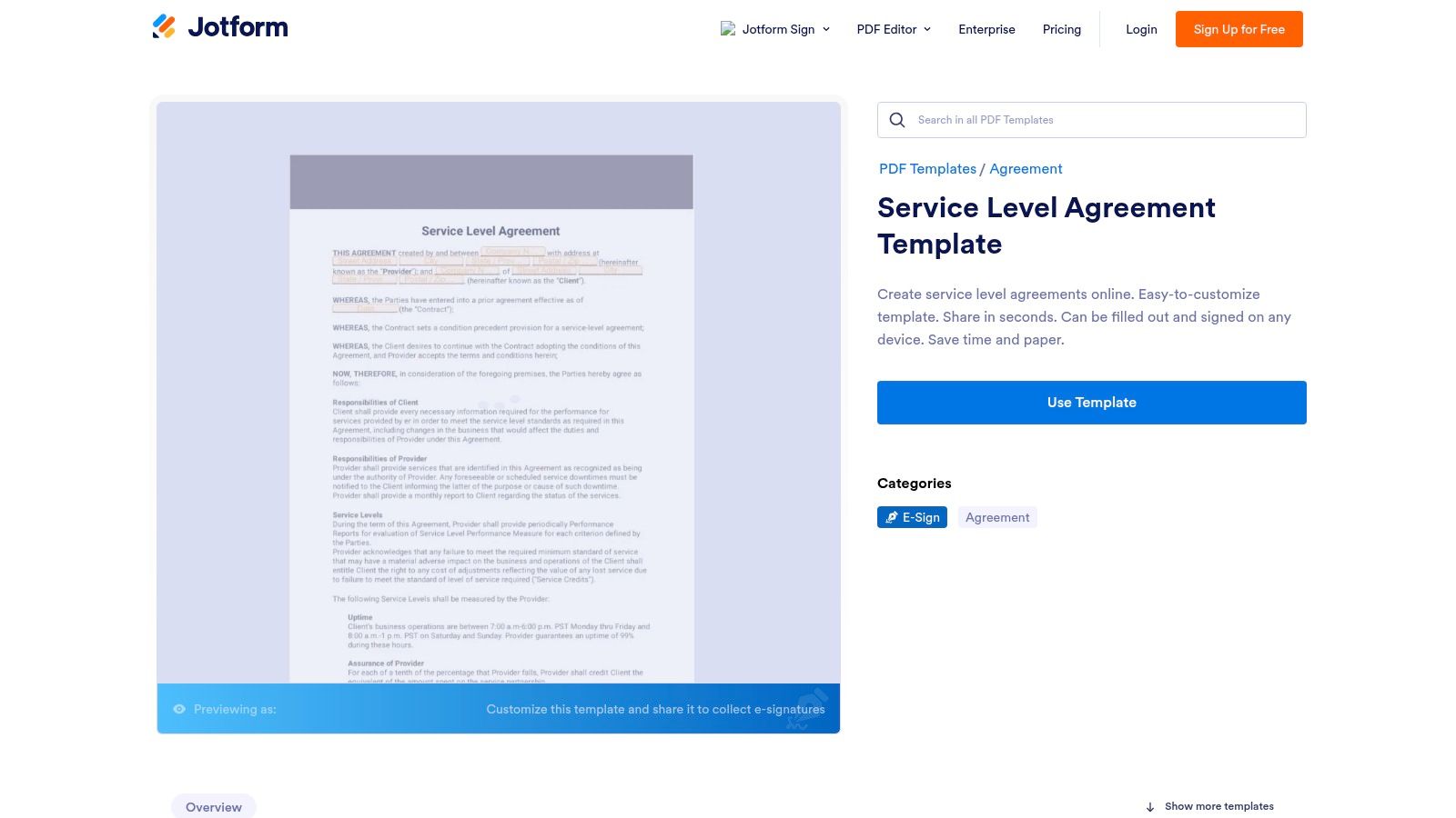 12 Best Service Level Agreement Templates for 2025 - OneNine