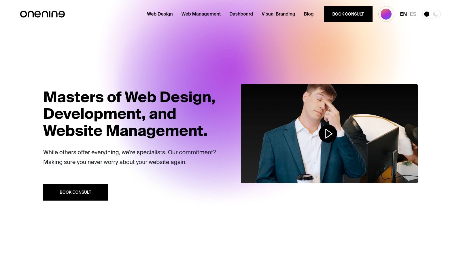 7 Examples of the Best Service Websites Design in 2025 - OneNine