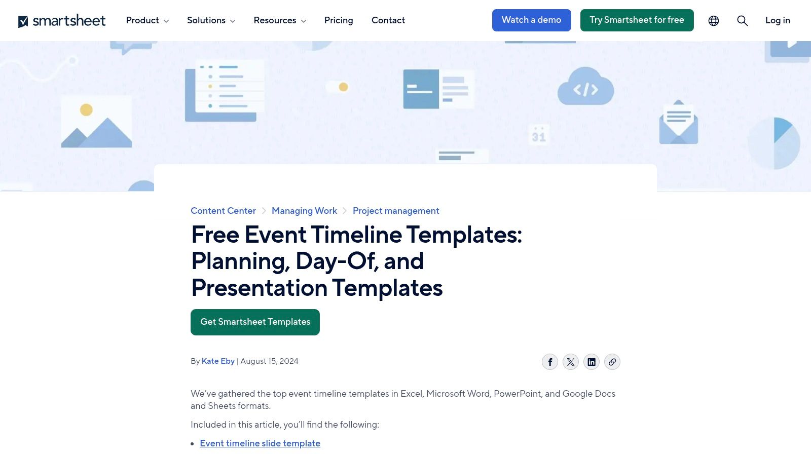Top Event Planning Timeline Template for Seamless Events
