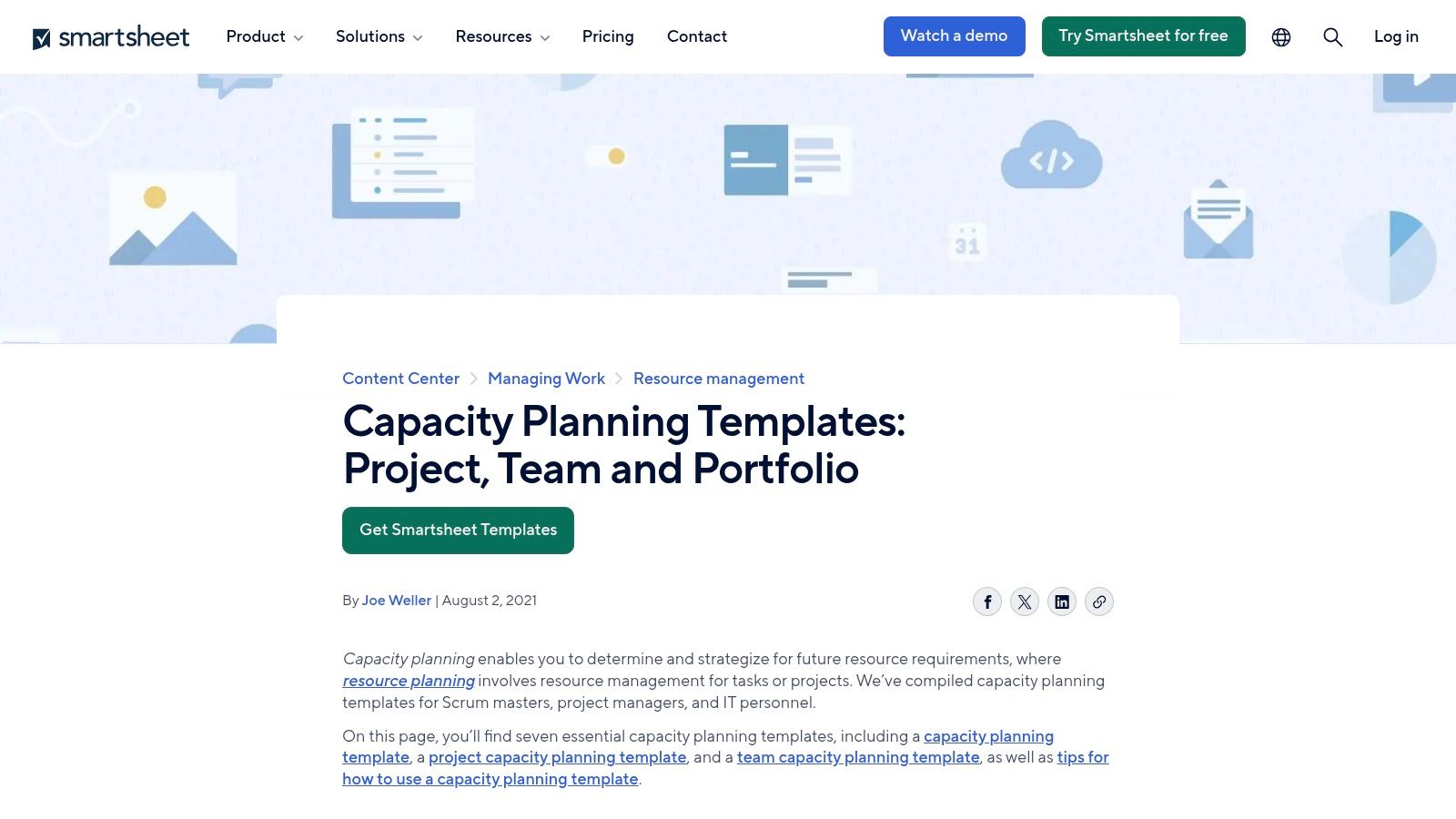 12 Best Capacity Planning Template Tools for 2025 – Bodhi Creative ...