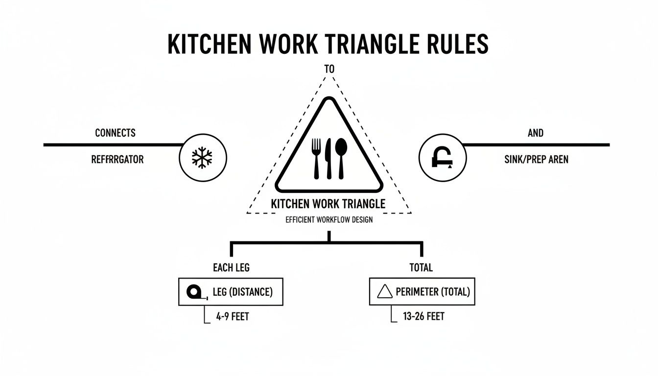 Kitchen Triangle Layouts: Maximize Your Kitchen's Flow | Sinclair ...