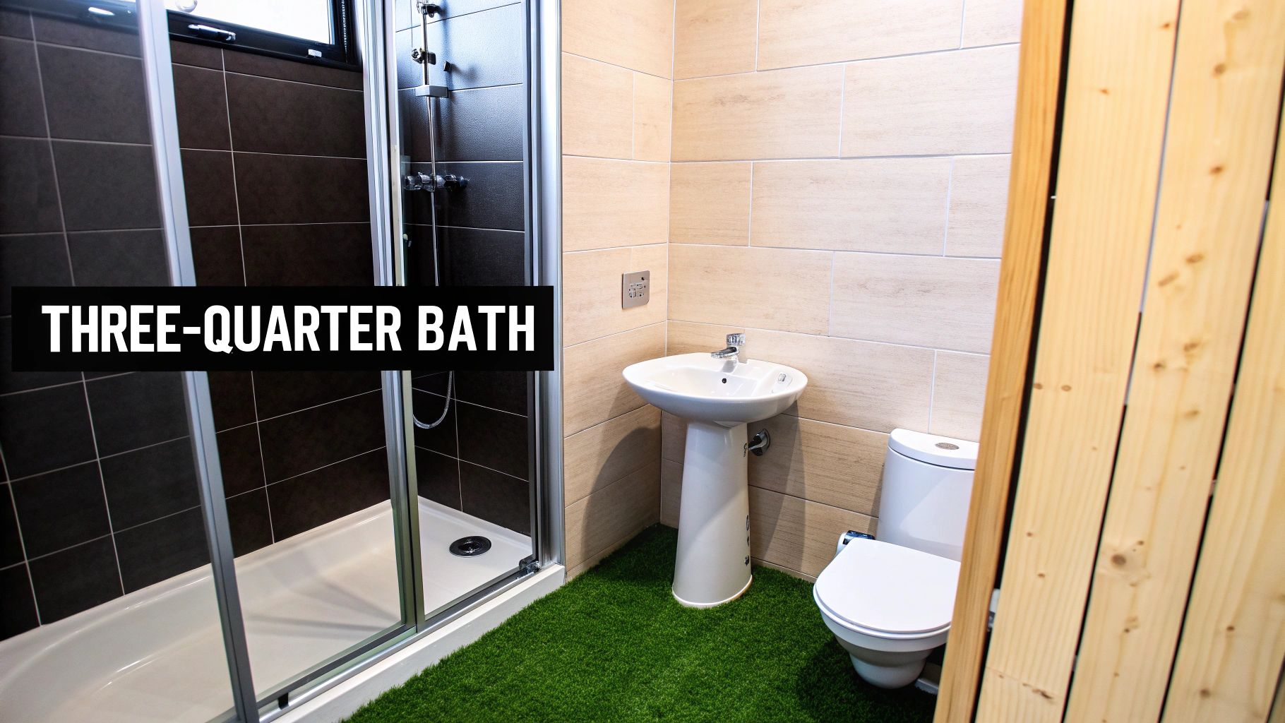 What Is a Three Quarter Bathroom Explained | Sinclair Cabinets Cape ...