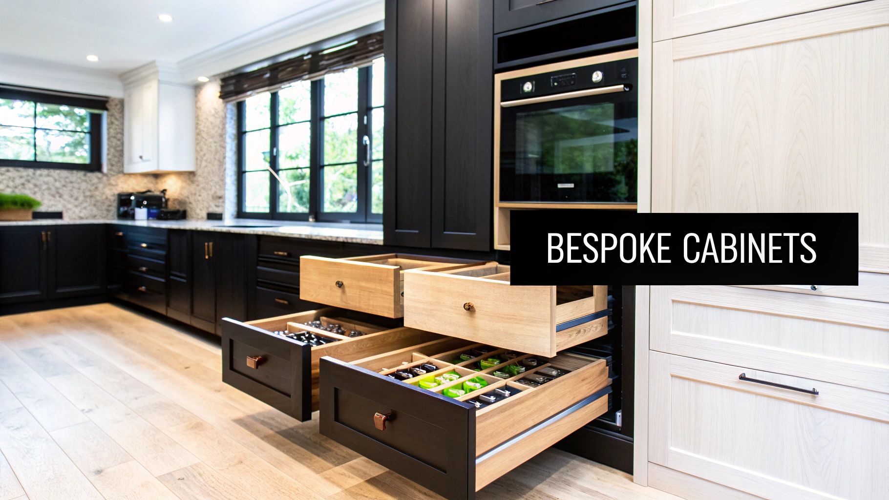 A Guide to Custom Kitchen Cabinet Designs | Sinclair Cabinets Cape ...