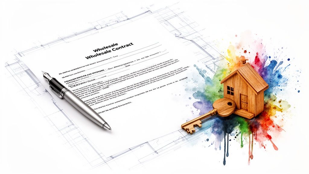 Your Essential Wholesale Real Estate Contract Template And Guide