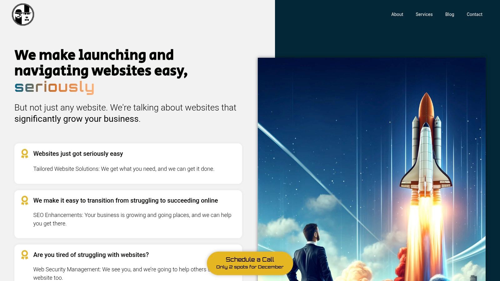 Web Design Portfolio Examples - Bruce & Eddy