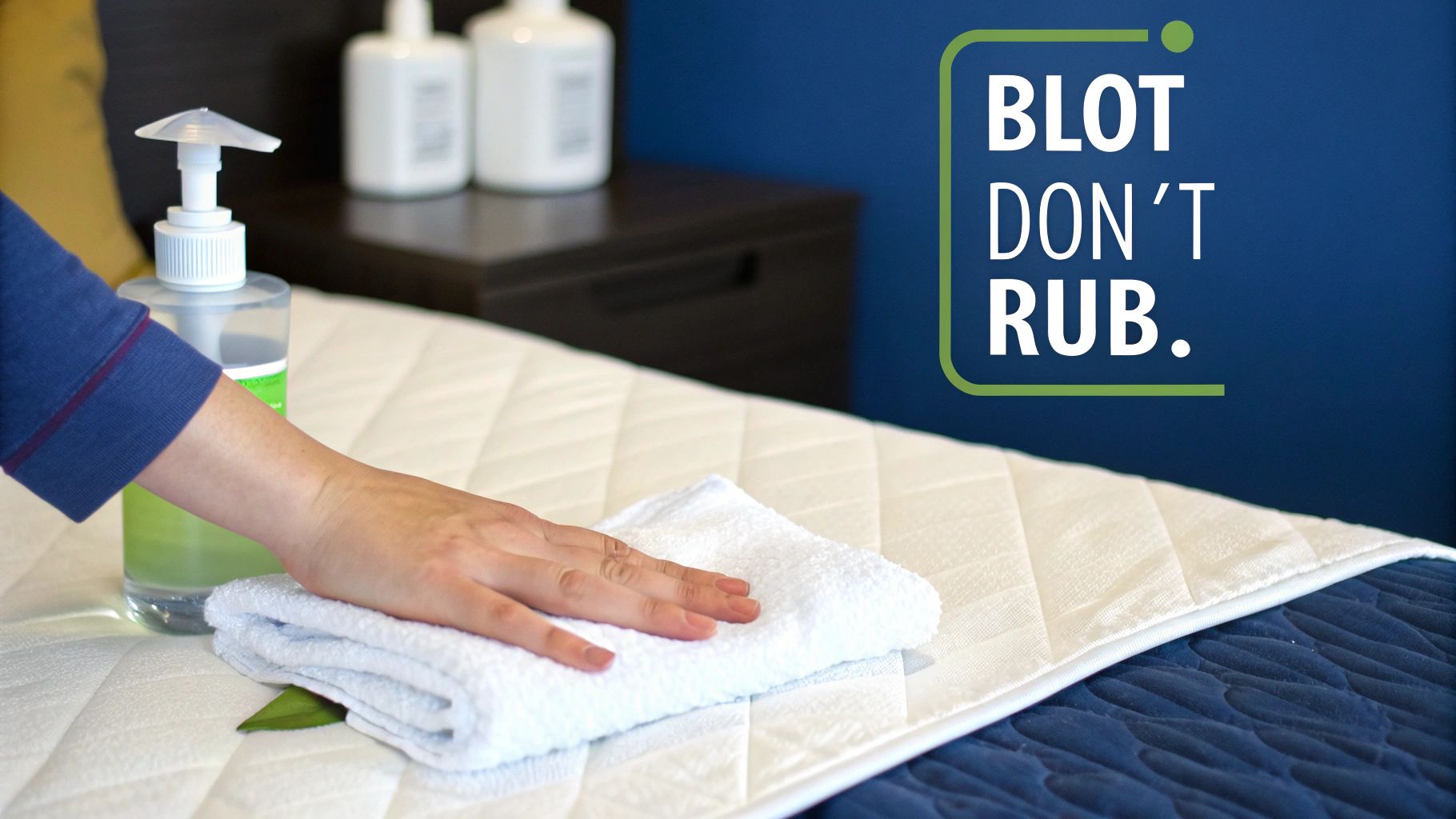 How to Remove Urine Stains from a Mattress for Good