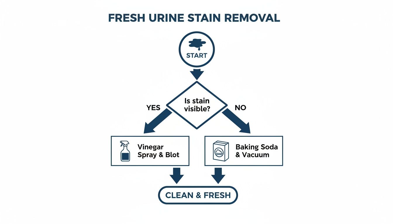 How to Remove Urine Stains from a Mattress for Good