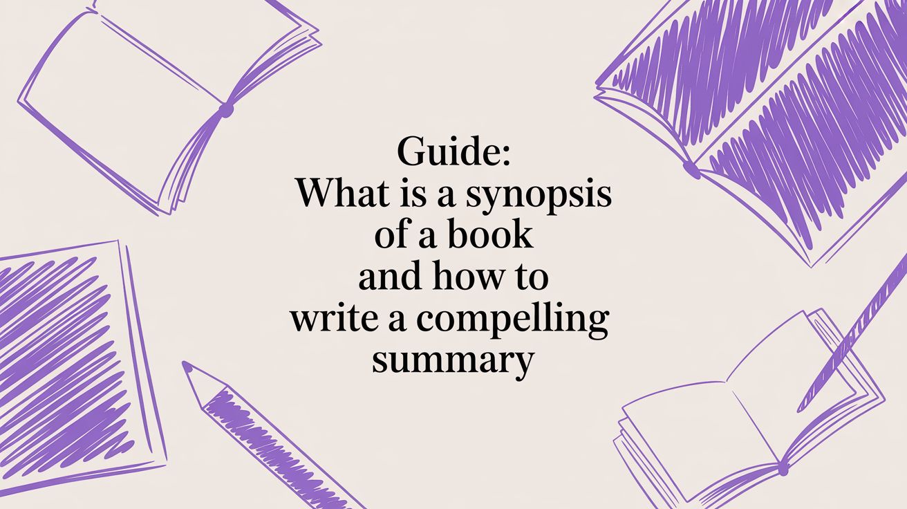 The Synopsis Isn’t a Sales Pitch. It’s a Structural X-Ray. - Novelium
