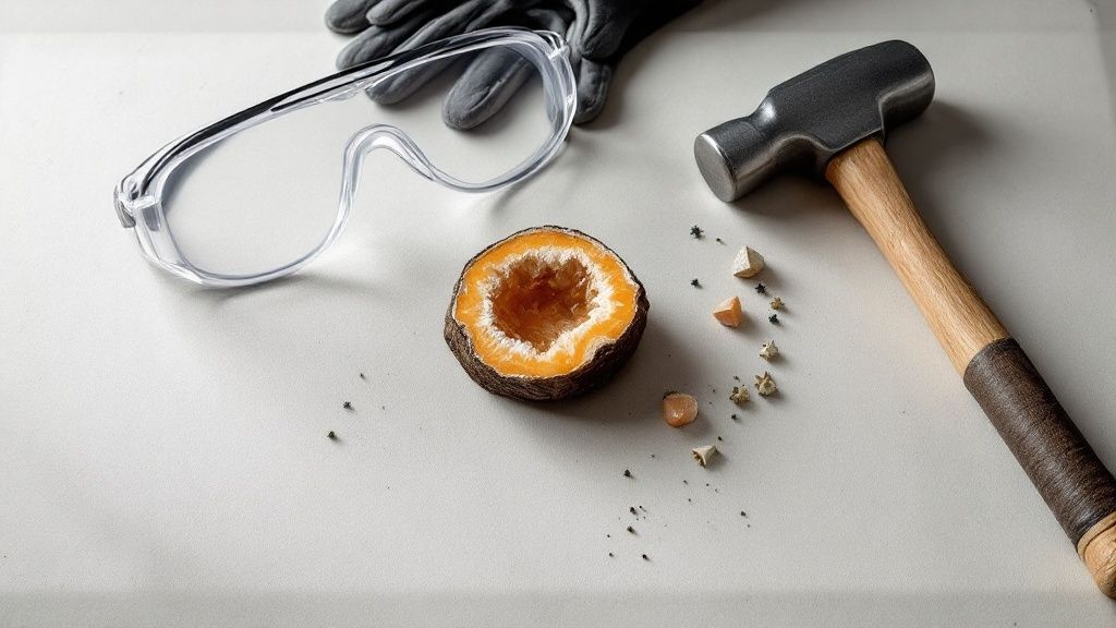 How to Crack Geodes: A Beginner's Guide