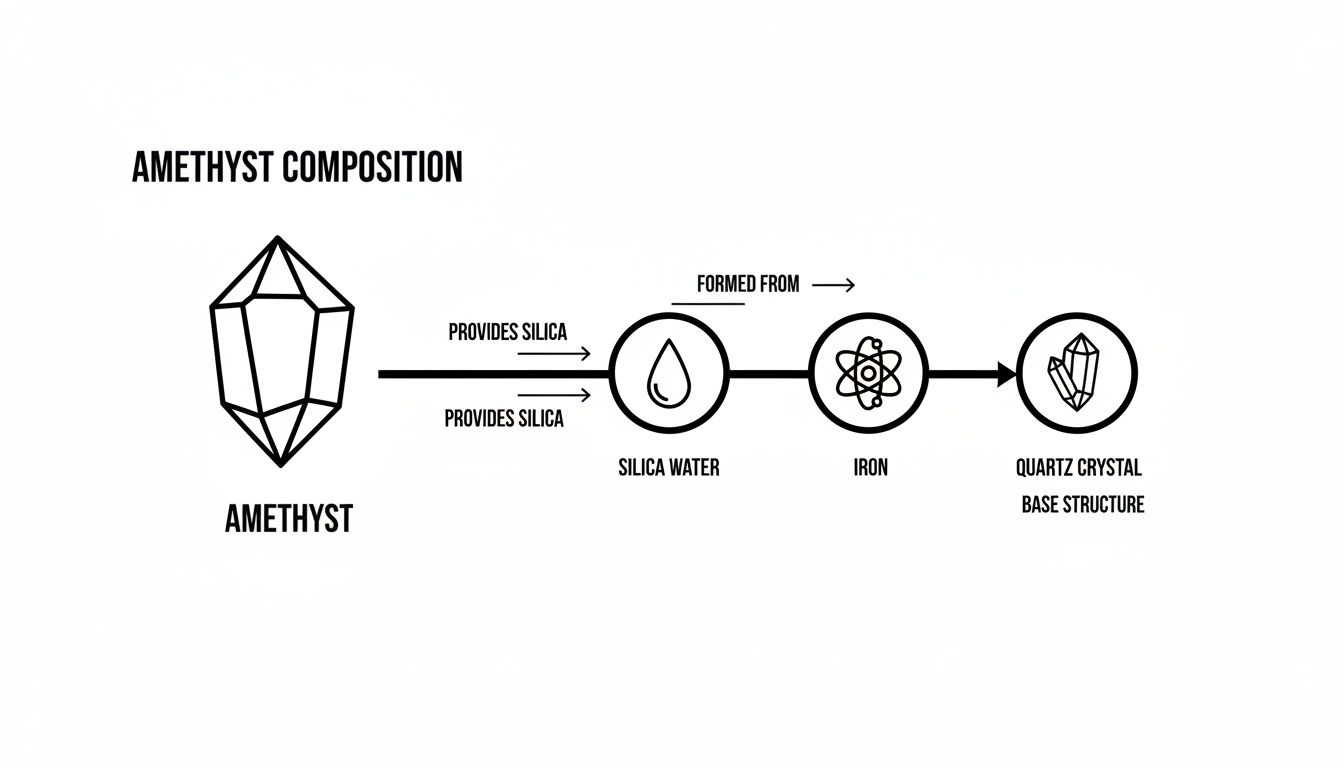 The Geological Recipe: How Amethyst is Formed