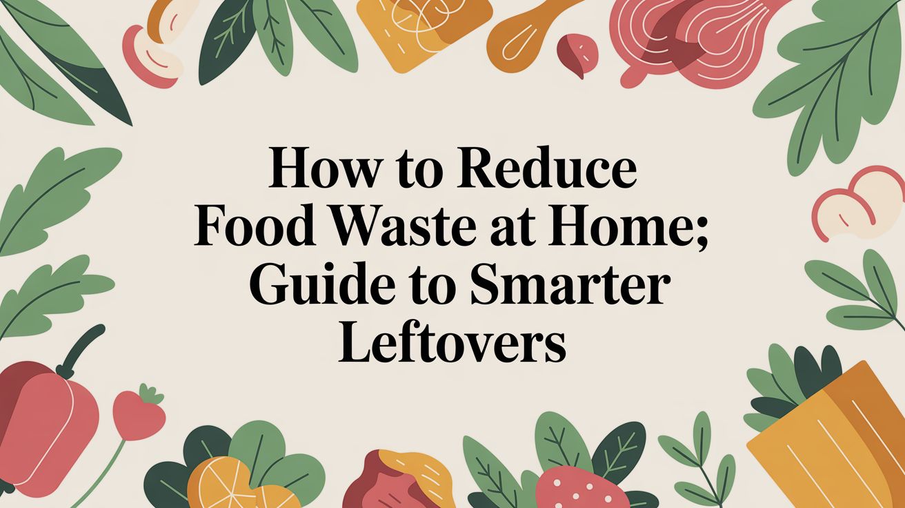 how to reduce food waste at home: guide to smarter leftovers | mise Blog