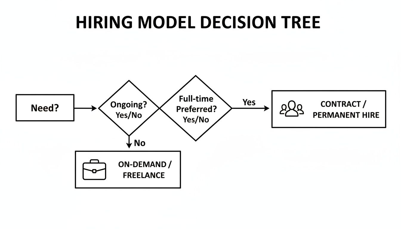On-Demand Hiring vs Contract Staffing: Key Differences for Leaders