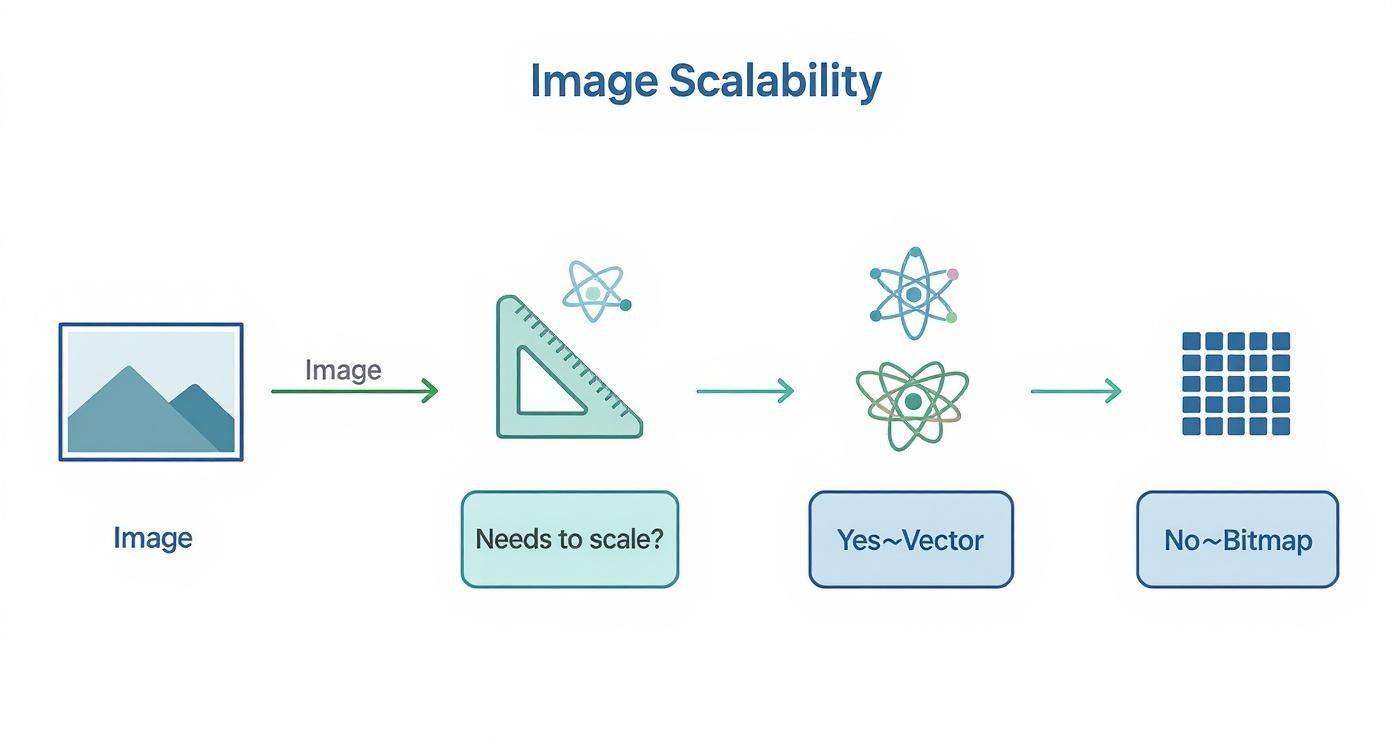 Bitmap vs Vector Image Choosing the Right Web Format