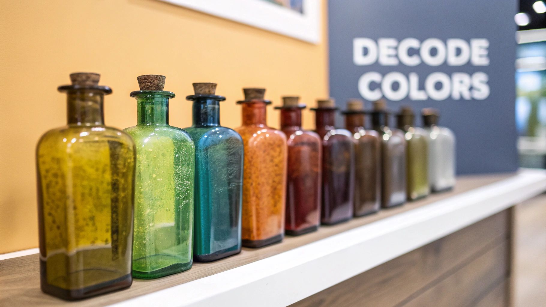 A Collector's Guide to Antique Coloured Glass Bottles | Curio