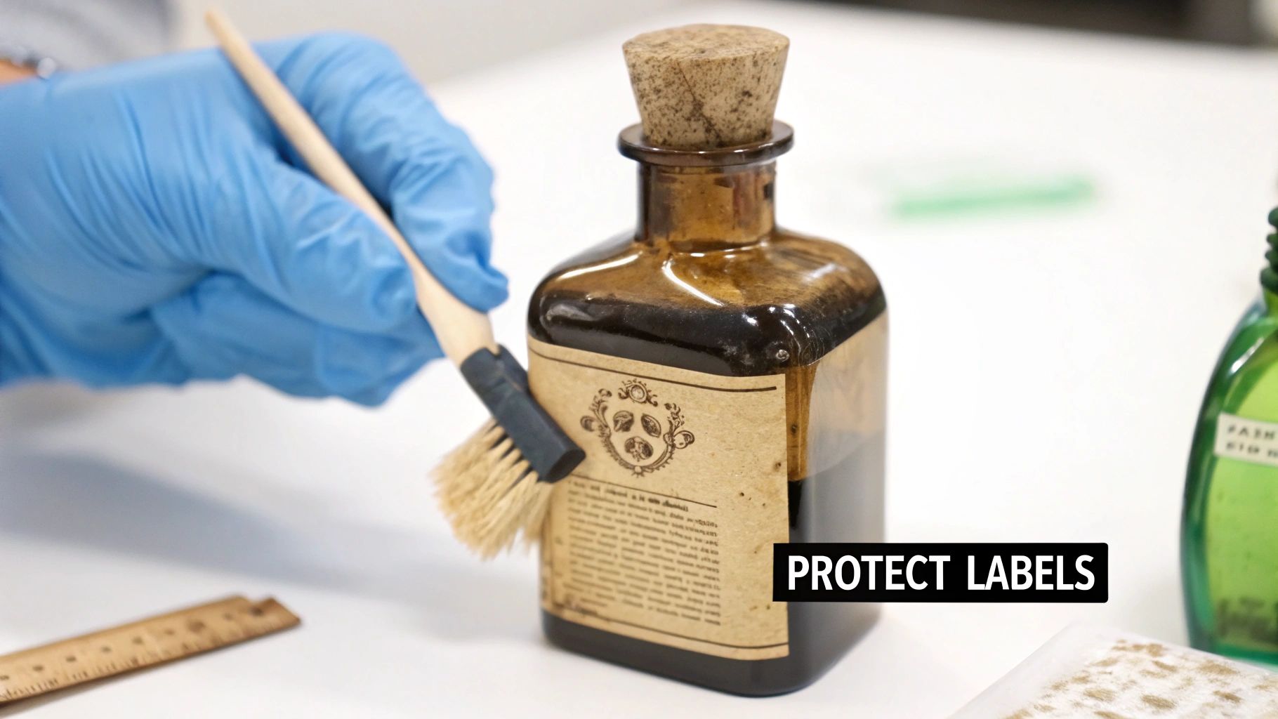 How to Clean Old Bottle Treasures A Collector's Guide | Curio