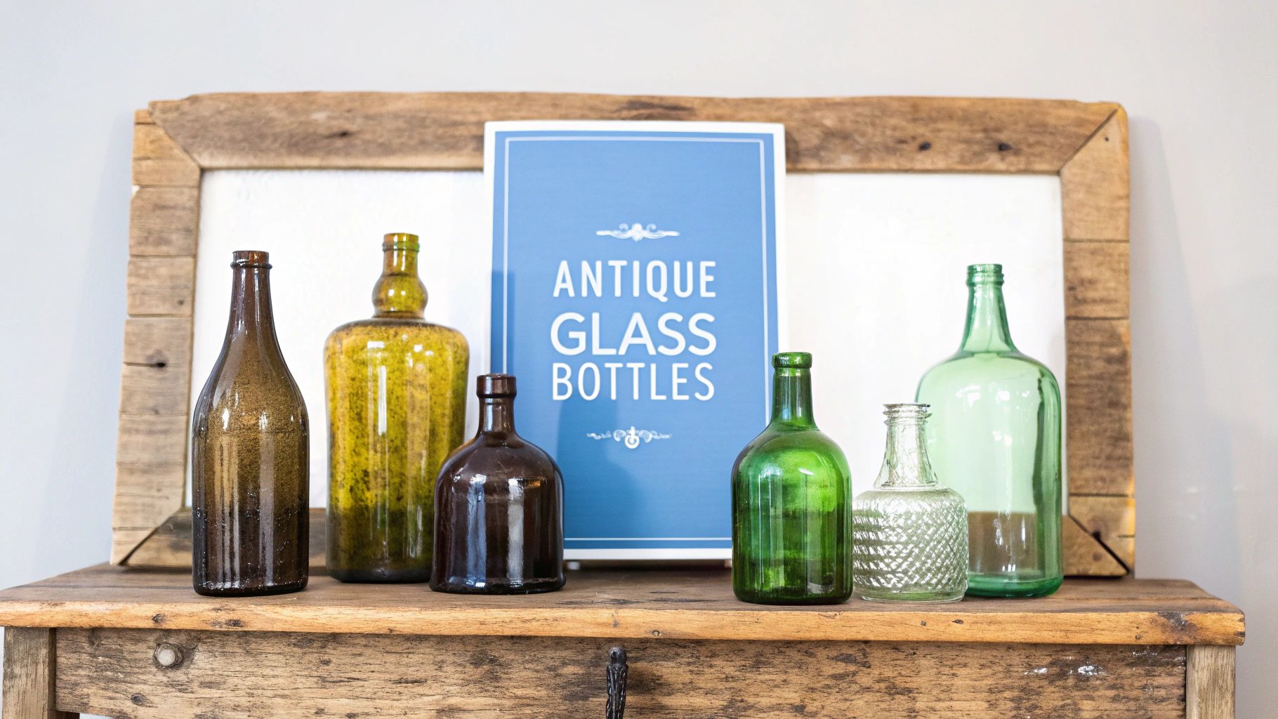 A Collector's Guide to Antique Coloured Glass Bottles | Curio