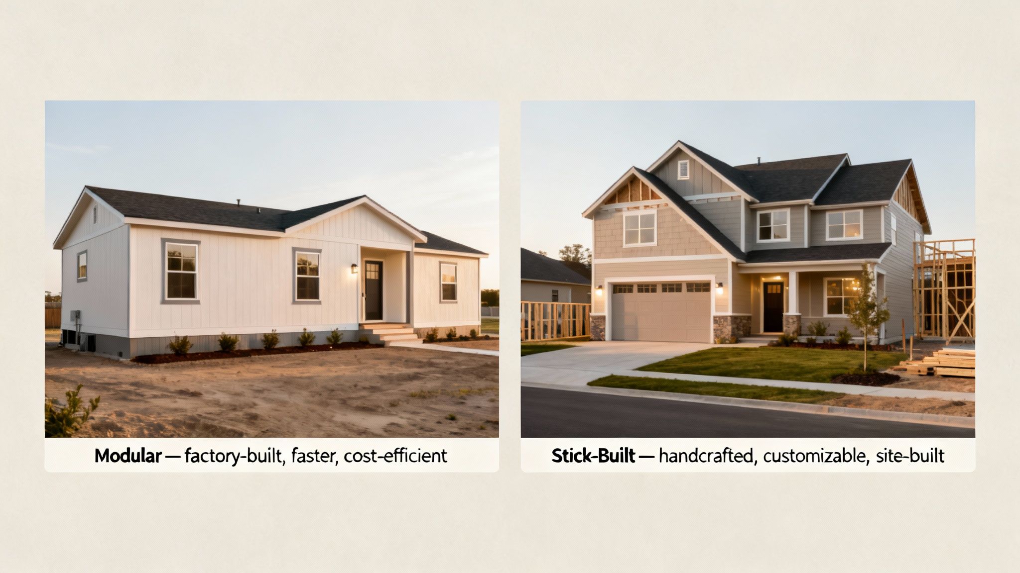 Modular Home vs Stick Built: A Homeowner’s Guide to Building Your ...