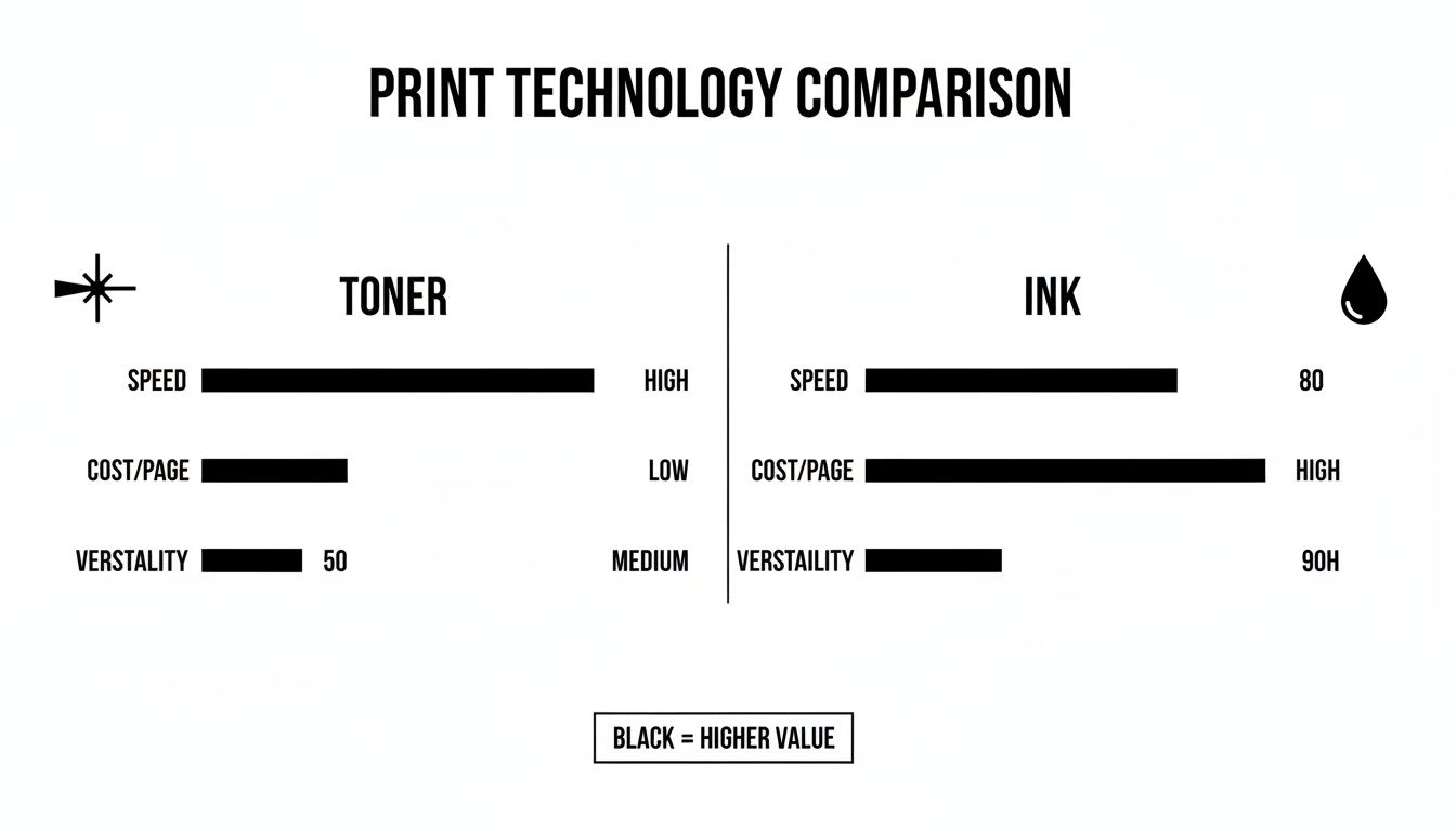 Toner Cartridges vs Ink Cartridges A Complete Business Guide