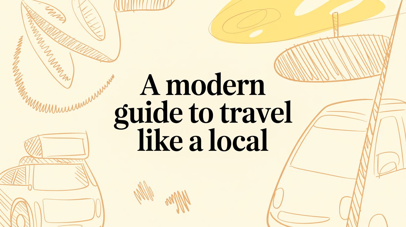 A Modern Guide to Travel Like a Local | CoraTravels Blog