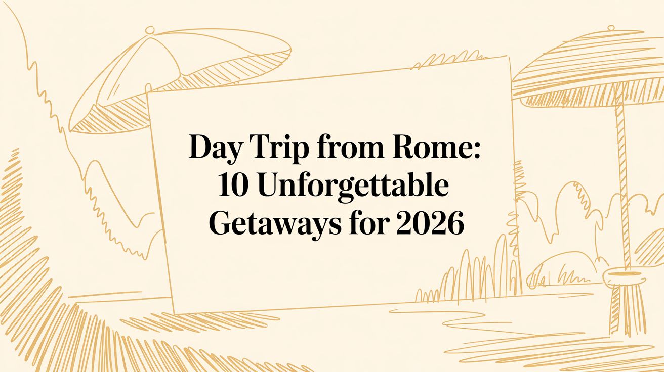 Day trip from rome: 10 Unforgettable Getaways for 2026 | CoraTravels Blog