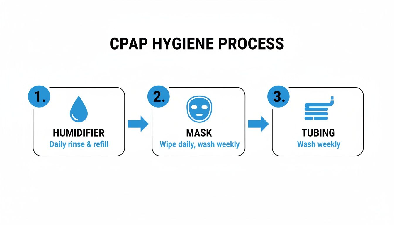 Your Guide To CPAP Machine Cleaning Instructions - Affinity Home ...