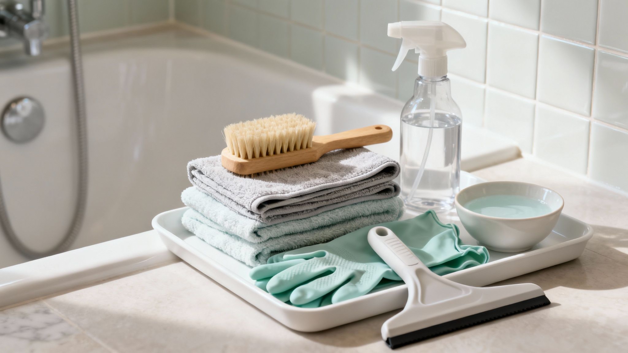 Cleaning Shower Tiles: Quick Hacks to Ban Grout Stains and Soap Scum