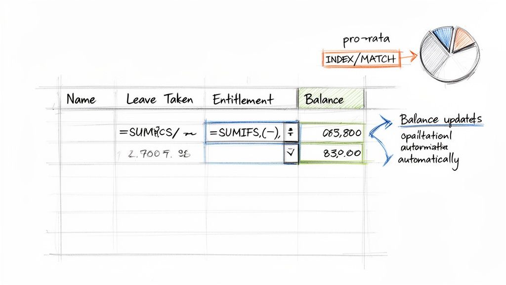 Build a Workforce Leave Scheduling & Automation Tool in Excel for 2025