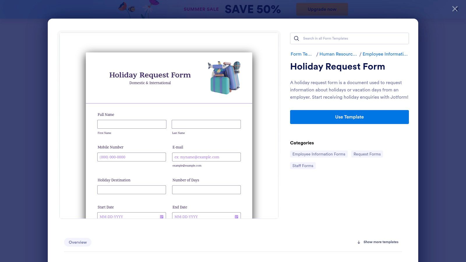 12 Best Holiday Request Form Templates for 2025 – Leave Tracker App