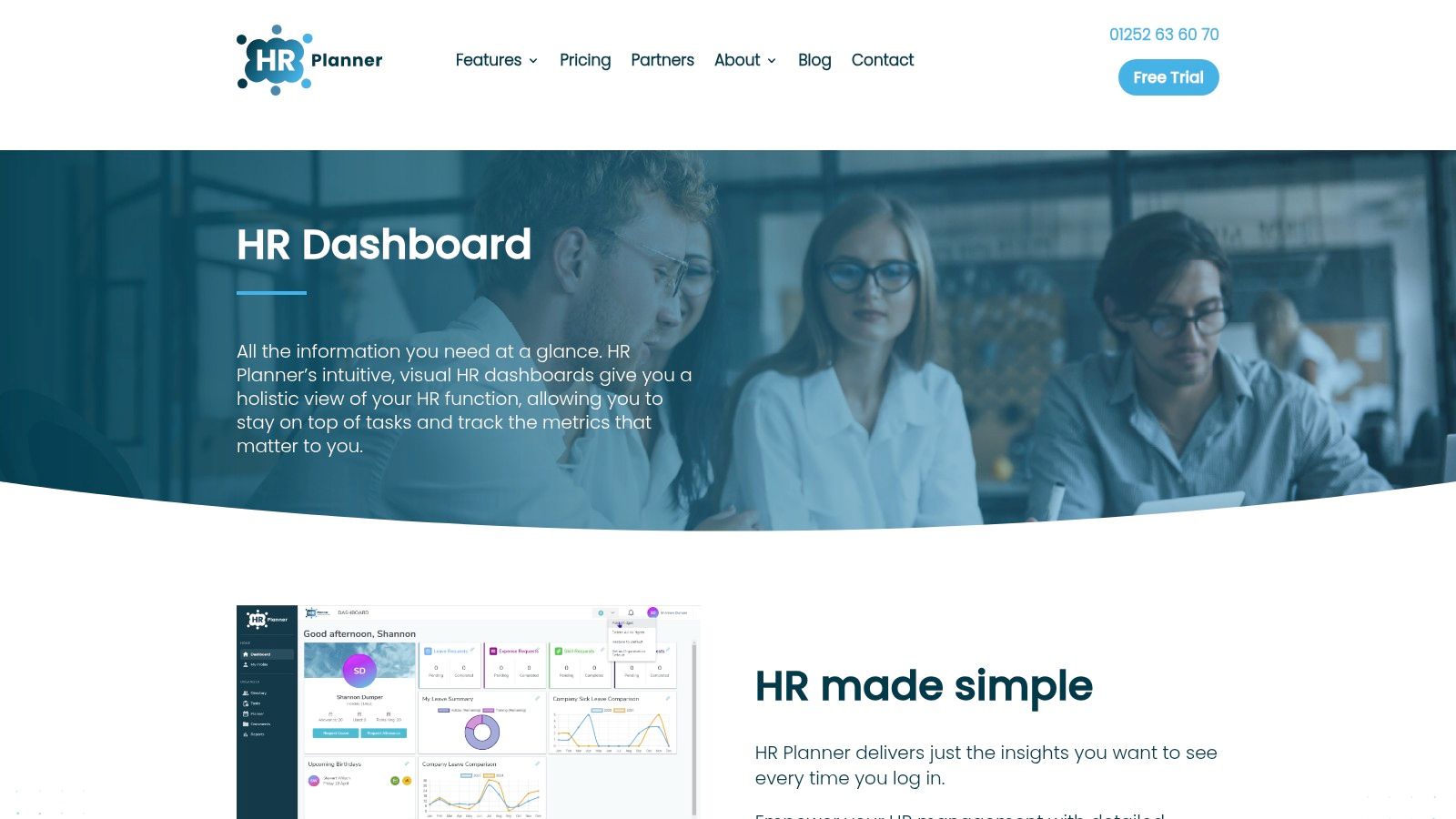 7 Top HR Dashboard Examples to Inspire You in 2025 – Leave Tracker App